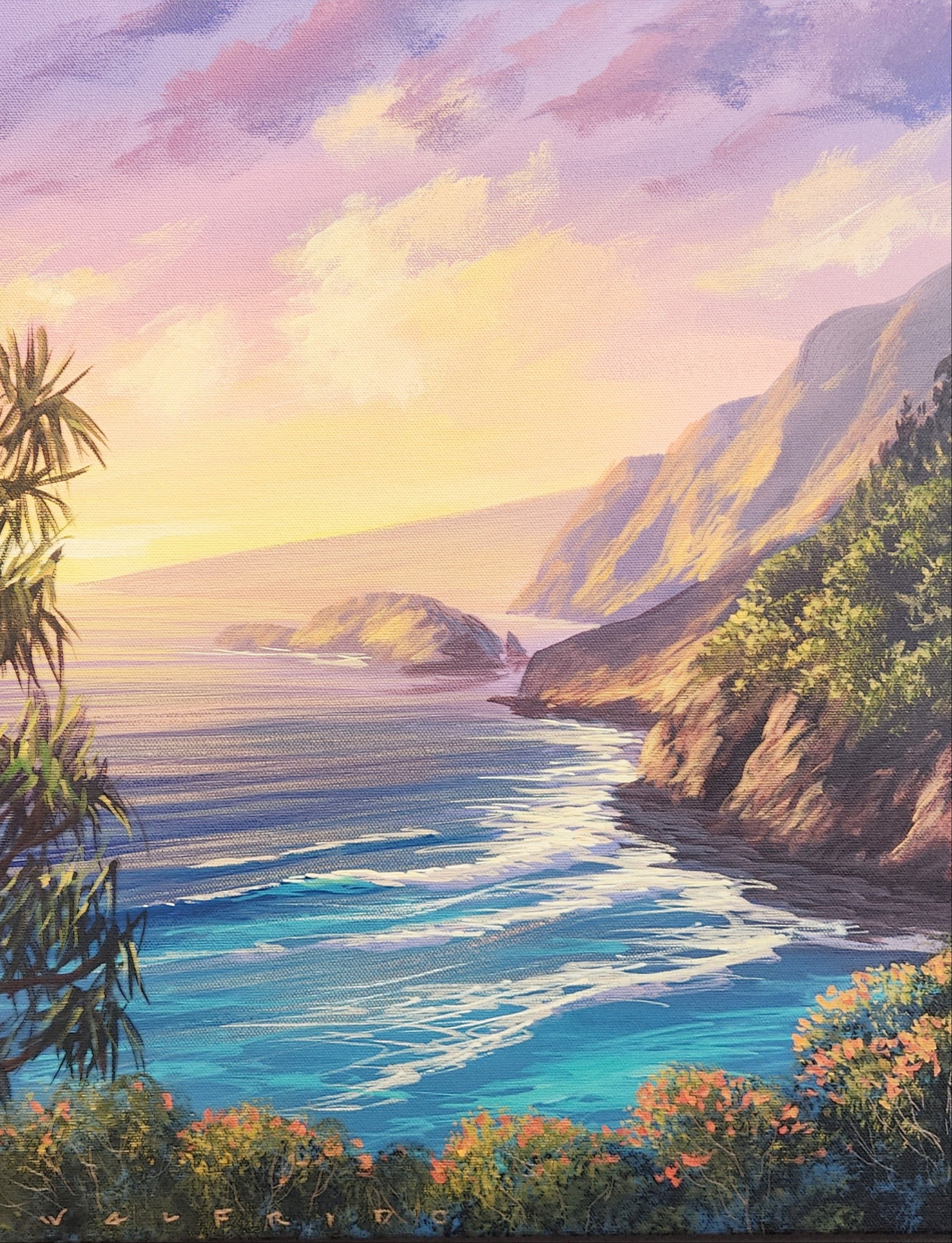 North Shore Sunset ~ Original – Gupton Gallery