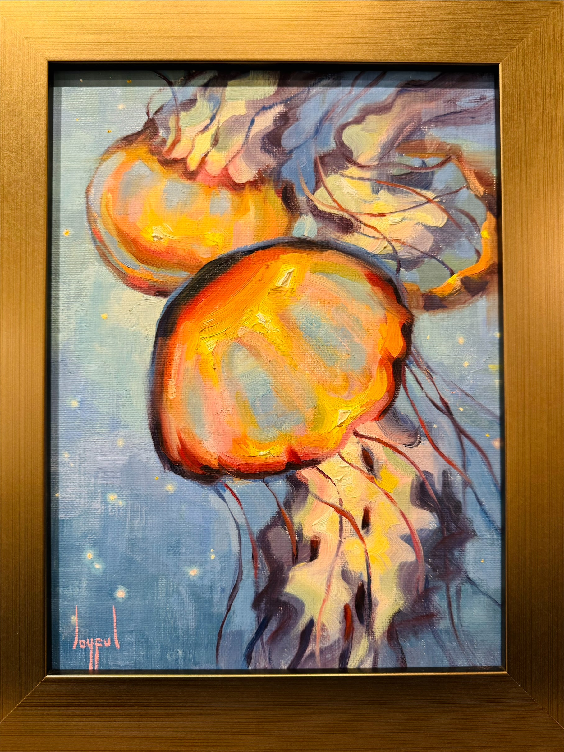 Joyful Jellyfish ~ Original – Gupton Gallery